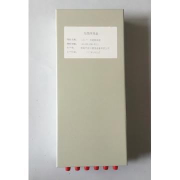 Quality Mini Wall Outlet Fiber Distribution Box 4 / 8 / 12 Core FTTH Termination Box for sale