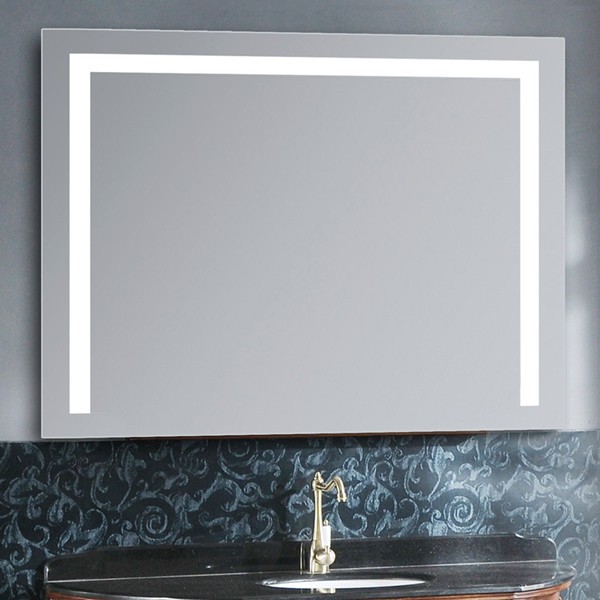 Quality Custom Decorative Wall LED Touch Sensor Bathroom Magnifying Vanity Mirror With for sale