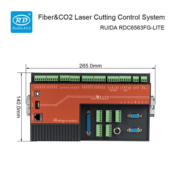 Quality 2 Channel RDC6563FG-LITE Fiber Laser Controller For Cutting And Engraving for sale
