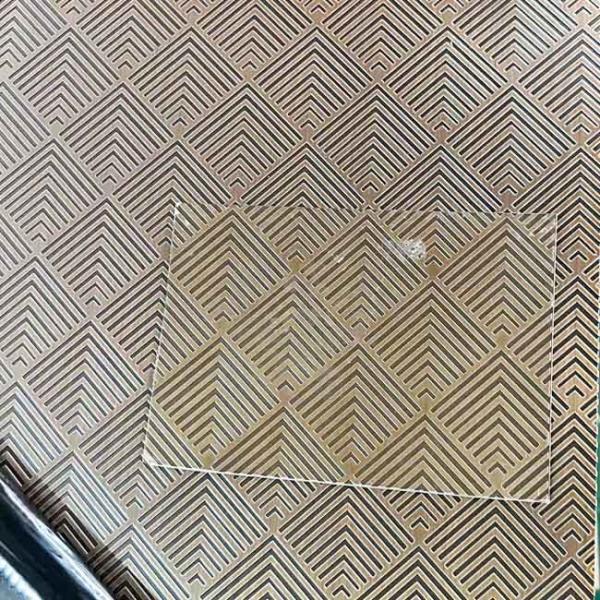 Quality Customized Pattern Etched Stainless Steel Sheet 201 304 430 Rustproof for sale