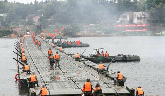 Quality Ribbon Pontoon Bridge/Floating Bridge/Pontoon Bridge for sale
