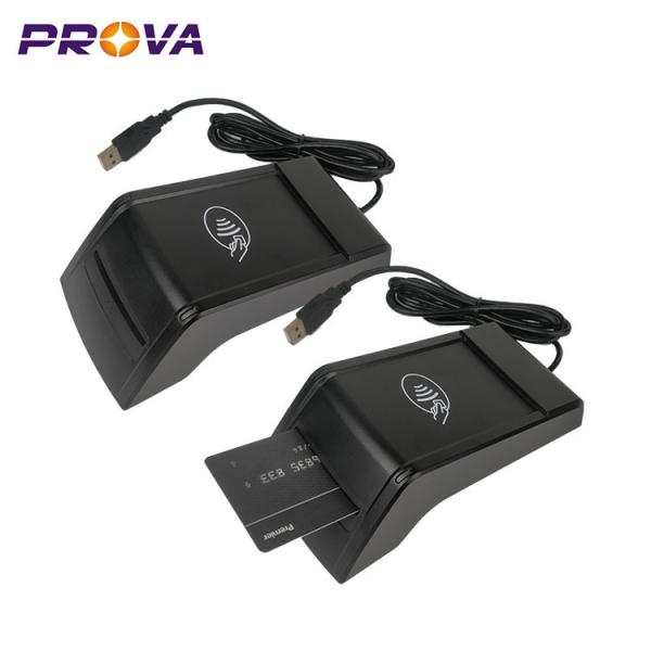 Quality 0.76mm Contactless Chip Card Reader Supporting 2D / 1D Barcode for sale