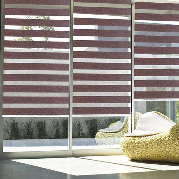 Quality Customized Electric Smart Zebra Shading Window Blinds for Superior Shading Experience for sale