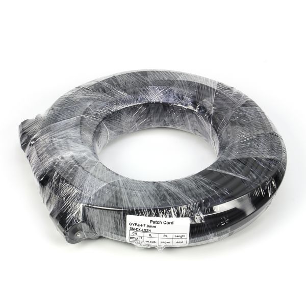 Quality FTTH Drop Cable Patchcord G657A1 LZOH SC/APC-SC/APC, 3.0*2.0mm, Non Messenger for sale