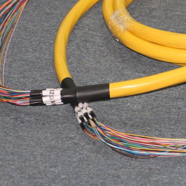 Quality 96 Cores Pre Terminated Fiber Optic Cable SC End OS2 Singlemode 0.9mm for sale