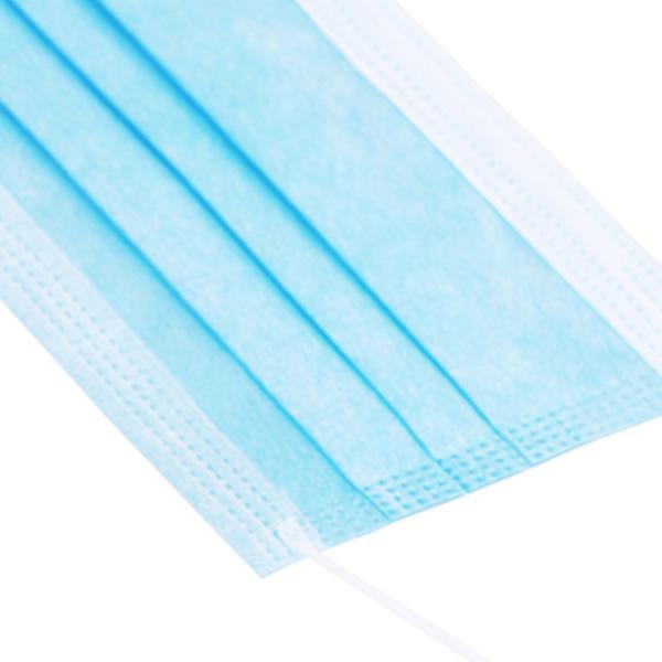 Quality Three layer Blue Mint Smell Earloop Disposable Mask for sale