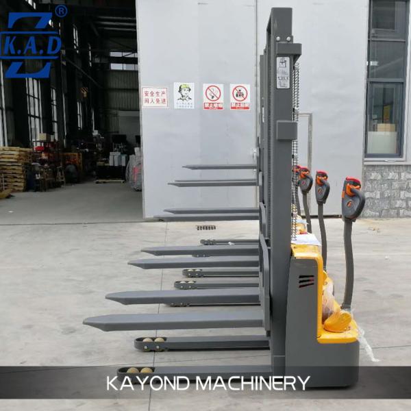 Quality 1.2t Battery Operated Pallet Stacker for sale