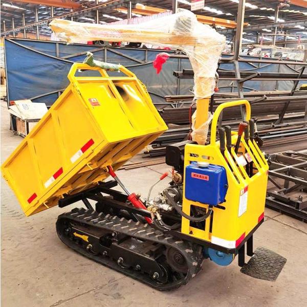 Quality ZHONGMEI Construction Machine 3ton 4ton Track Truck Diesel Crawler Dumper for sale