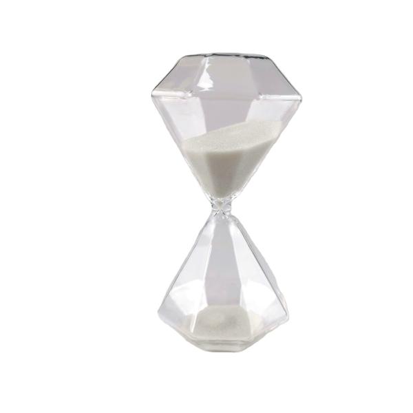 Quality Diamond Sand Timer Hourglass 1-30min Logo Customized Timekeeping Device for sale