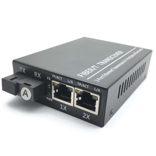 Quality IEC 60794 Fiber Optic Transceiver 20KM 1SC 2 RJ45 850nm 1310nm 1550nm Ethernet for sale