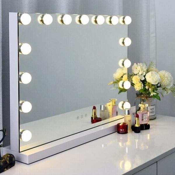 Quality OEM Led Large Hollywood Mirror For Cosmetics Vanity for sale