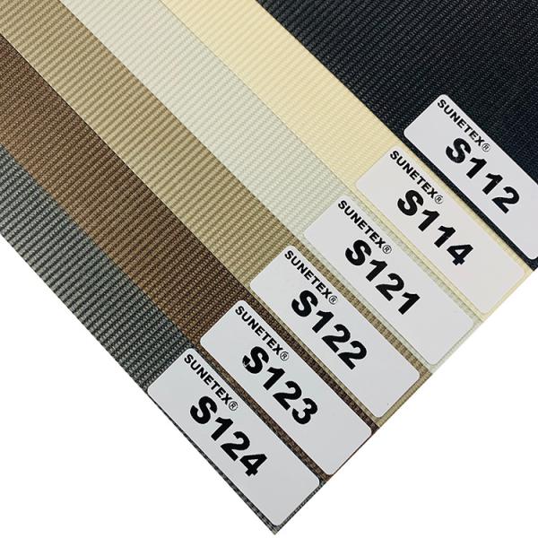 Quality Indoor Black Persiana 100 Blackout Rollers Shades Zebra Blinds Fabric With Cord for sale