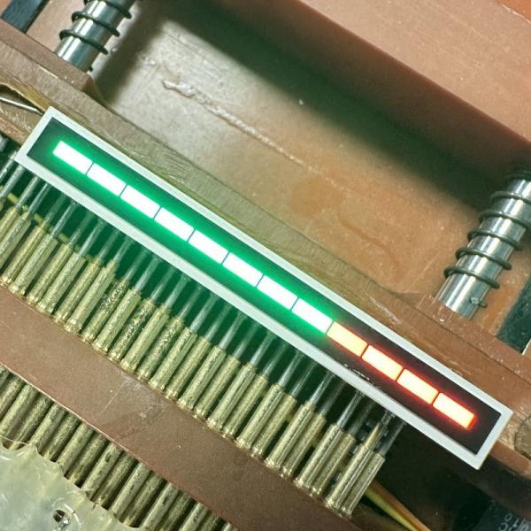 Quality Ultra Red/Pure Green 12 Segment LED Light Bar for Instrument Panel Indicator for sale