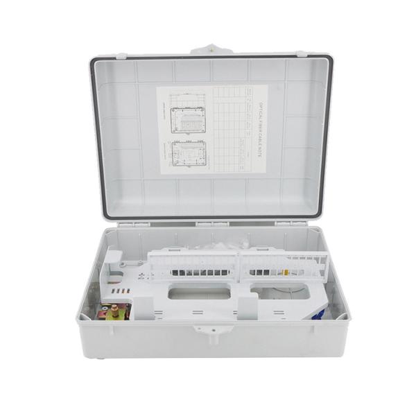 Quality SMA Fiber Optic Distribution Box Ftth Outdoor 130mm 4 In 48 Out for sale