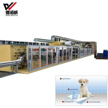 Quality Semi Servo Disposable Under Pad Making Machine Customized for sale