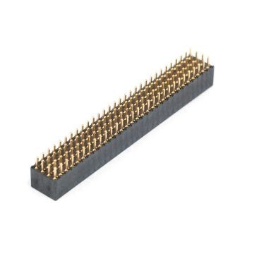 Quality DIP 4 X 10 Pin Female Header Connector 2.00mm Four Row Phosphor Bronze Contact for sale