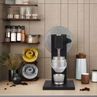 Quality White Aluminum Steel Burr Manual Coffee Grinder for Home kfj127 for sale