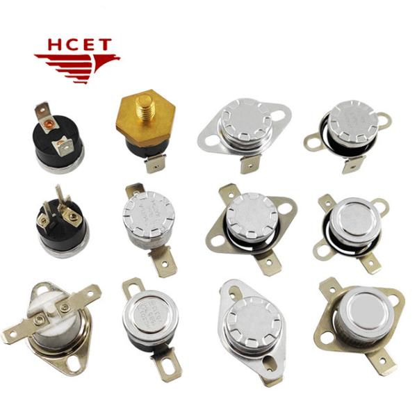 Quality Disc Temperature Bimetal Thermal Protector KSD301/KSD302 Bimetallic Thermostat for sale