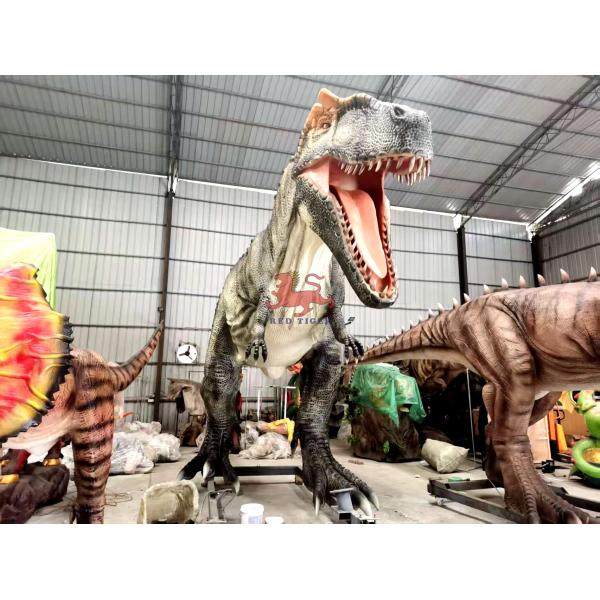Quality Theme park Animatronic Realistic Dinosaur Allosaurus Outdoor for sale