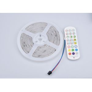 Quality 18 Lamp/M DC12V 5m Magic Color Flexible Led Strip Lights Kit for sale