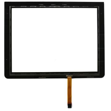 Quality Pure Flat 18.5" 5 Wire Resistive Touch Panel Screen With Black Frame for sale