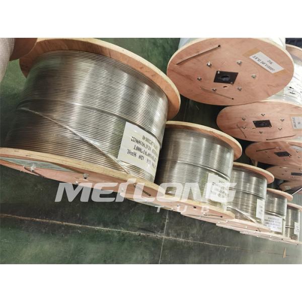 Quality Incoloy 825 Stainless Steel Capillary Tube Chemical Injection High Pressure for sale