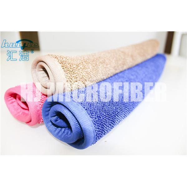 Quality Plain Microfiber Cleaning Cloth , High water absorption and high sewage sunction for sale