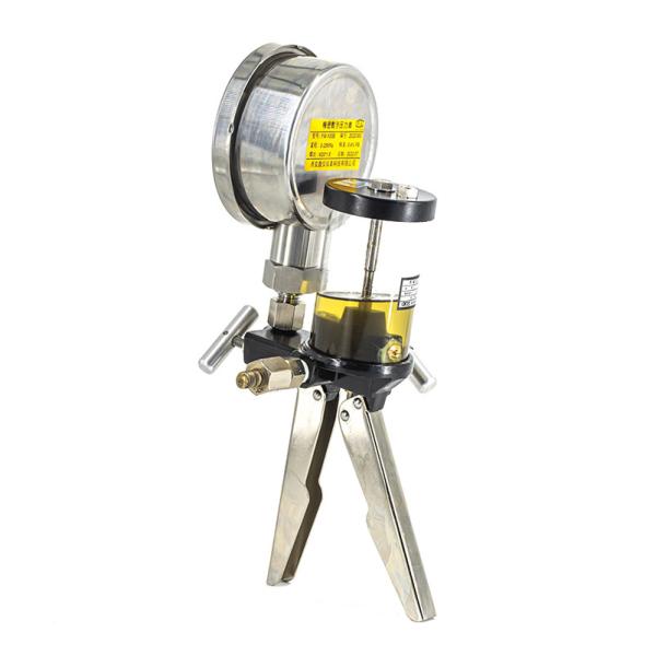 Quality Handheld Hydraulic Pump Calibration 25Mpa Digital Pressure Gauge Calibrator for sale