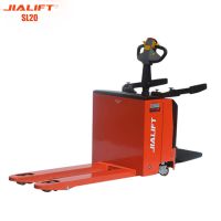 Quality High Lift Heavy Duty Electric Pallet Truck Rated Traction Weight 2 tons for sale