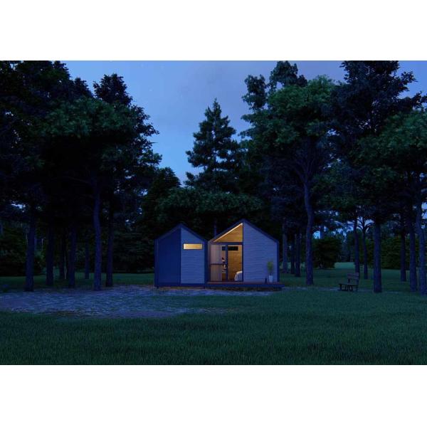 Quality Sumptuousness Luxury Modern Prefab Homes , Prefab Trailer House CE Certification for sale