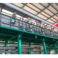 Quality Zinc Tanks Hot Dip Galvanizing Line PLC With Heating Control System for sale