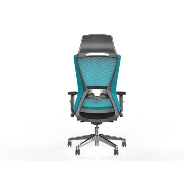 Quality 3D Armrest 360degree Mesh Staff Chair Breathable Soft Headrest for sale