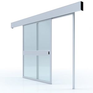 Quality Hospital Surgery Operating Room Doors Icu Wards Glass Hermetic Automatic Sliding for sale