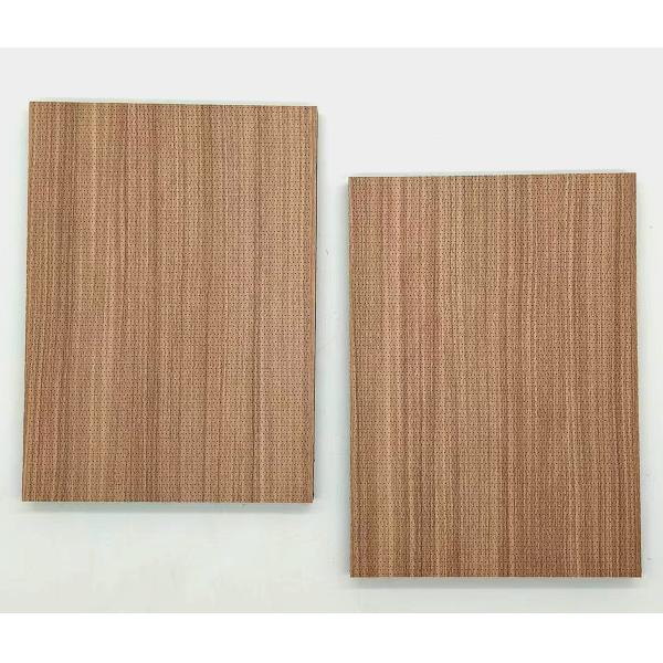 Quality Ceiling Natural Walnut Millwork Micro Perforated Panel Wall Timber Wood Board for sale