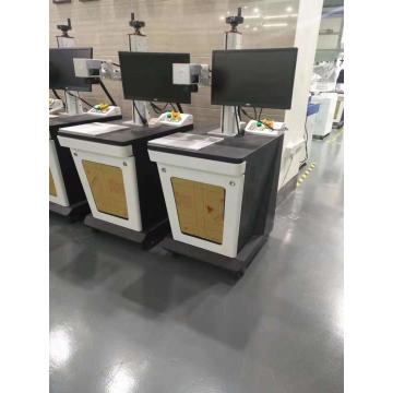 Quality Metal Fiber Laser Marking Machine , 20W / 30W Galvo Laser Marking Machine for sale
