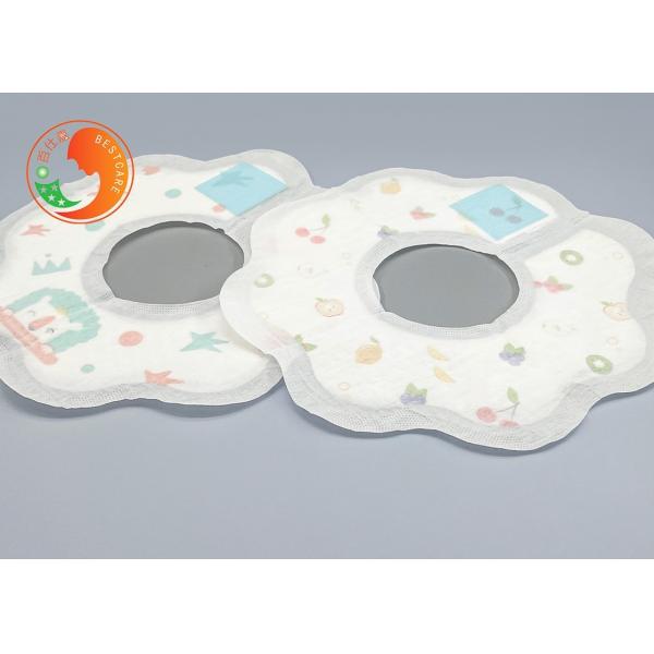 Quality Gentle Round Shape Newborn Dribble Bibs Dribble Catcher Bibs for sale