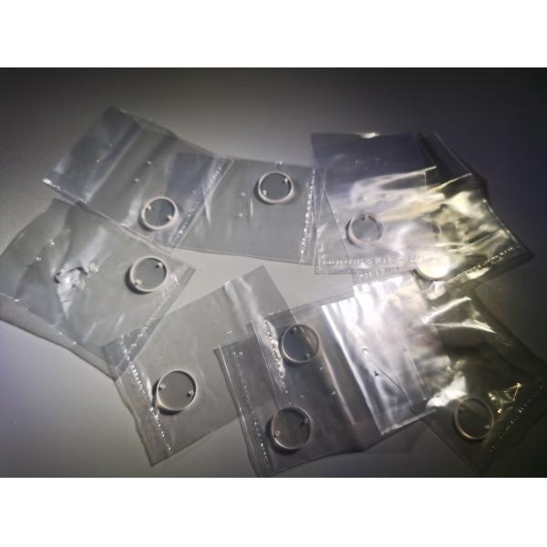 Quality Round Polished Sapphire Optical Windows Scratch Resistance With Hole for sale