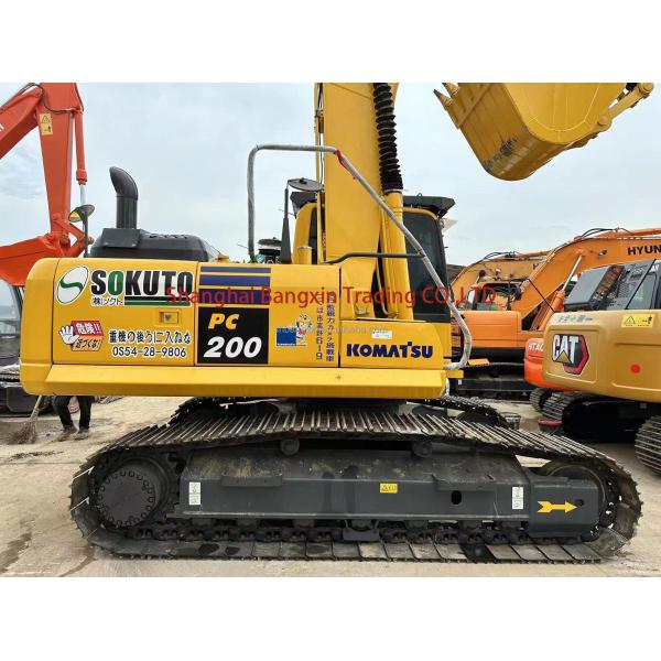 Quality Original Japan Used Komatsu PC200 Excavator with Low Hours and 1m3 Bucket for sale