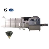 Quality Commercial Stainless Steel 2-Color Ice Cream Cone Production Line for sale