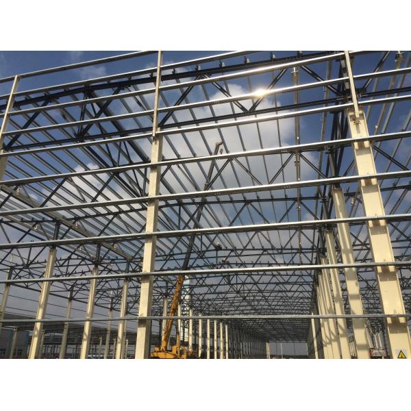 Quality Metal Steel Structure Building Prefab Large Span Construction for sale