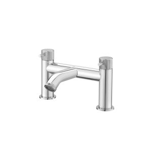 Quality Ceramic Modern Bath Shower Mixer One Hole Chrome Finish Faucets for sale