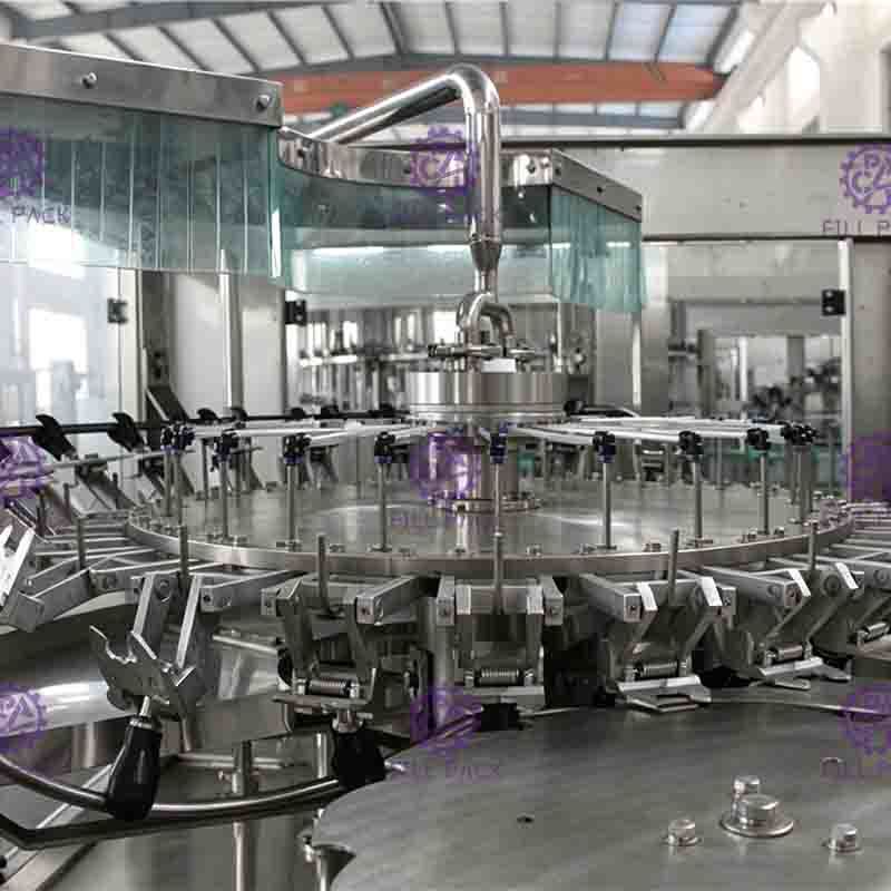 Quality 6000BPH Juice Filling Machine with back flow system with PLC sontrol for sale