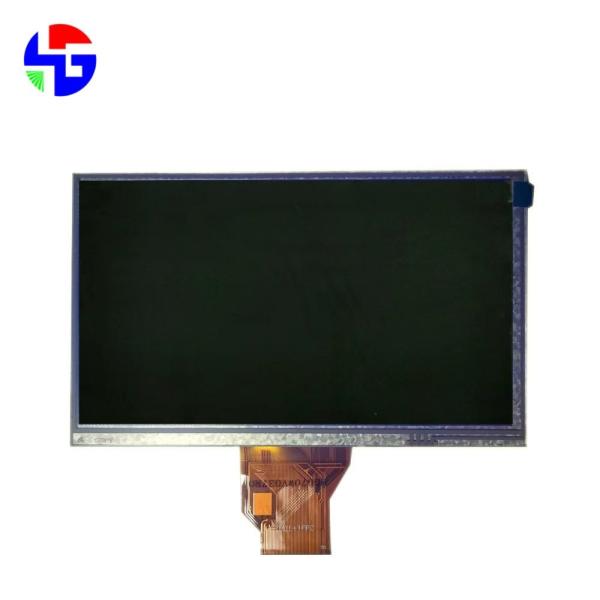 Quality 800x480 TFT Resistive Touch Screen 7.0 Inch RGB Interface TN 6 O' Clock for sale