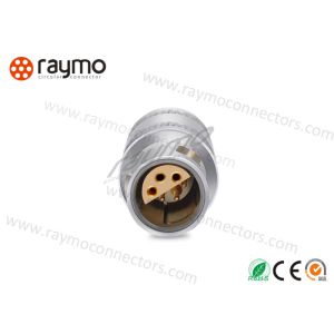 Quality FFA Plug Half Moon Connector, Circular Push Pull Connectors 00 0S 1S 2S Series for sale
