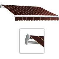 Quality Wall Bracket 3x2m Retractable Manual Awning Window Door Sun Shade Canopy with for sale