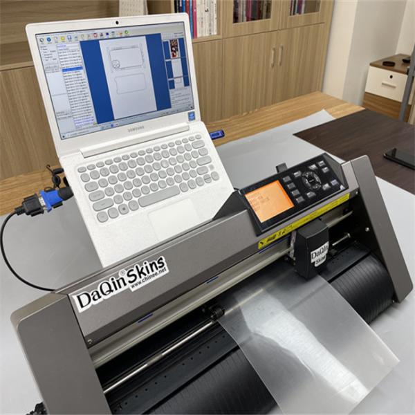 Quality OEM Vinyl Sticker Cutter Printer Laptop Skin And Screen Protector Machine for sale