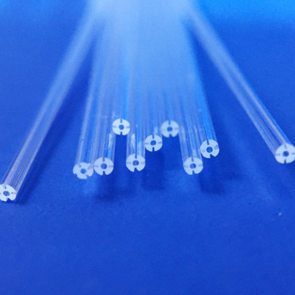 Quality Quartz Capillary Tube V Groove U Groove Slotted For Fiber Precision for sale