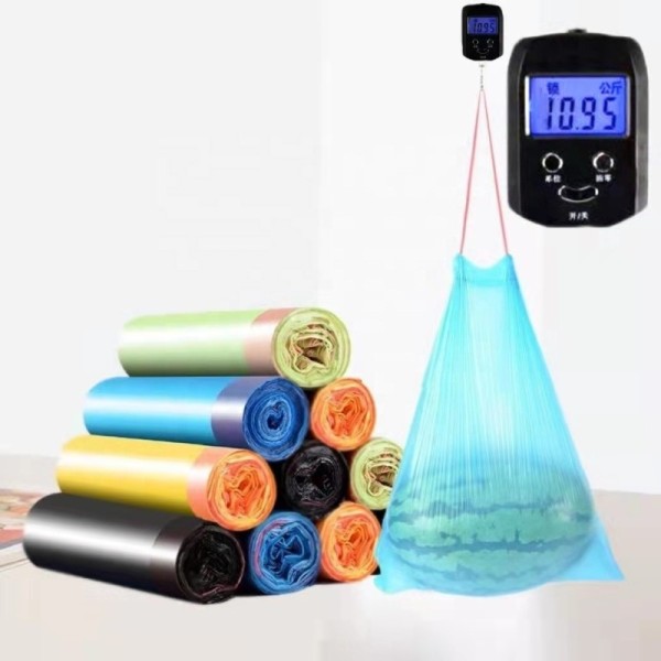 Quality Customized Logo Plastic Garbage Bags On Roll For Convenient Waste Collection for sale