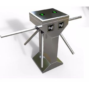 Quality Passage Width 550mm RS485 Pedestrian Security Turnstile Gate AC220V 50HZ for sale