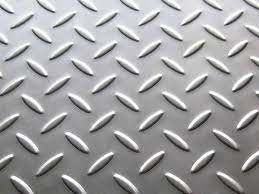 Quality 410 410L Checker Plate SS 304 , Stainless Steel Durbar Plate for sale